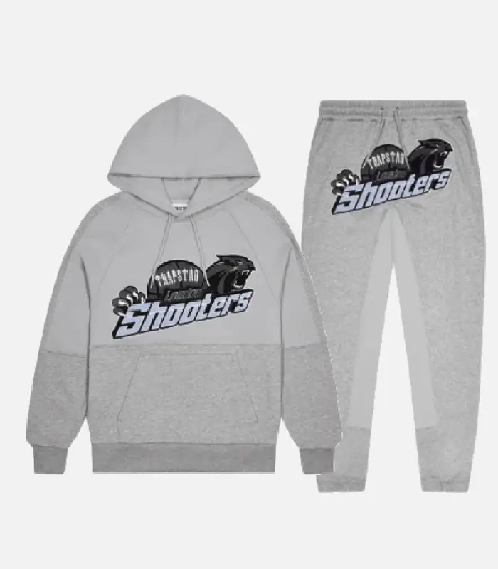 Trapstar Shooters Tracksuit Grey/Blue | 30% Off